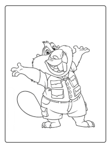 Zootopia Coloring Pages (PDF to Print) - GenColoring