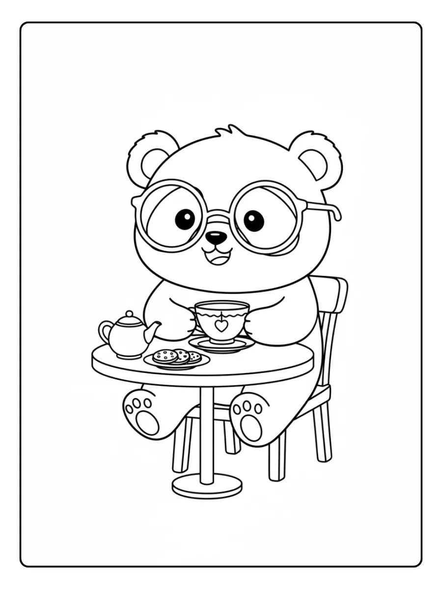 Free Cute Cat Coloring Pages (PDF to Print) - GenColoring